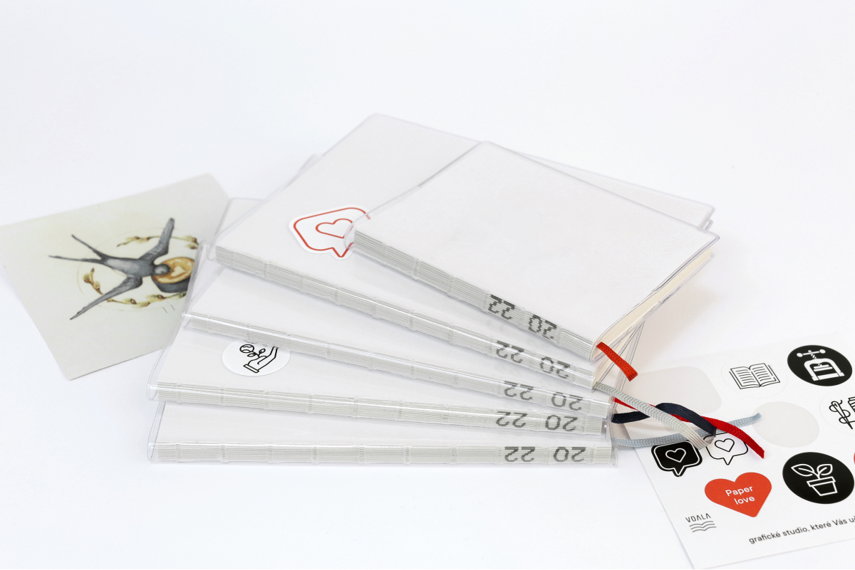 Transparent cover diary 2021 – Voala